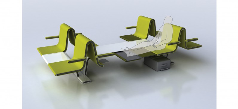 PR-Architect : Passenger seating system “Flow”